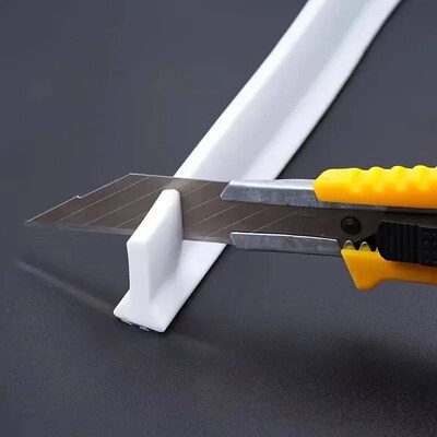 1PC 1-3M Bathroom Water Stopper Silicone Retaining Strip Wat