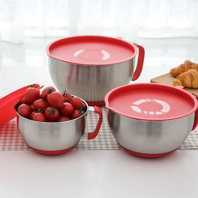 Mixing Bowls Nesting Baking Utensil Metal Bowl Kitchen Prep