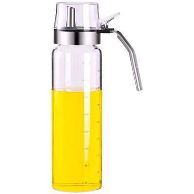 304 Stainless Steel Oil Pot Glass Oil Bottle Seasoning Bottl