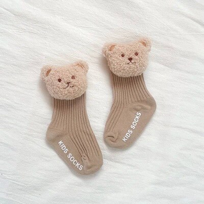 Cute Cartoon Animal Baby Socks for Boy Girl Kids Soft Cotton