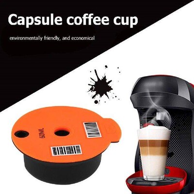 Practical Coffee Capsule Cup Filter Basket Reusable Plastic