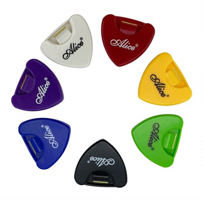 1 piece Alice Guitar Pick Holder Plastic Plectrum Case Media