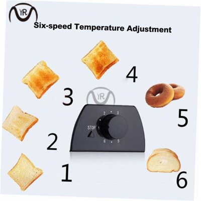 English Bread toaster Bread machine 2 slice stainless steel