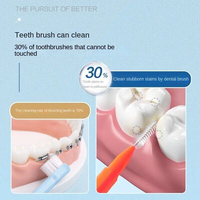 30/60/120Pcs Interdental Brushes Health Care Tooth Escova In