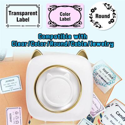 Mini Portable Printer Thermal Printing er Wireless Inkless M
