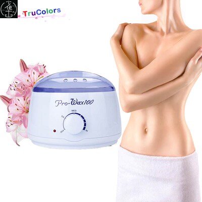 Hot Wax Warmer Heater Machine Hair Removal Beans Waxing Kit