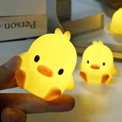 Cute Duck Night Lamps animal Nightlights Desktop Ornament De