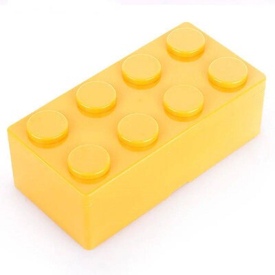 Stackable Building Block Storage Box, Desktop Plastic Storag