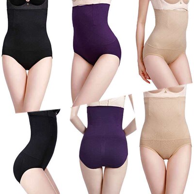 High Waist ppstpartum Seamless Abdominal Tinting Underwear S