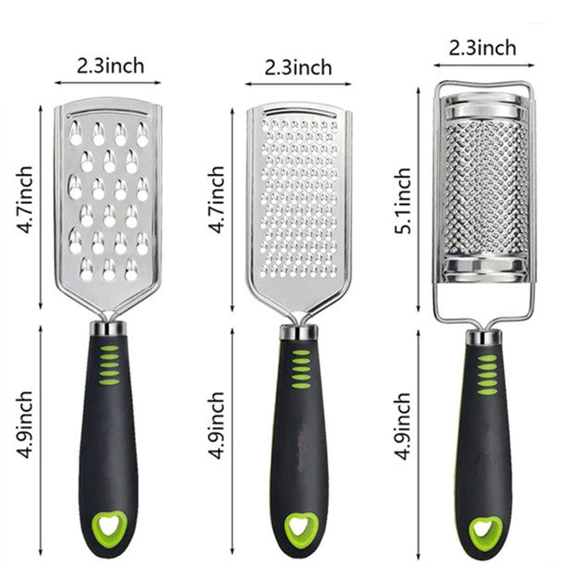 Food Graters for Cheese Nutmeg Potato Ginger and Garlic