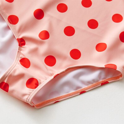 2-10Y Toddler Baby Girls swimwear Dot print Girls swimsuit B