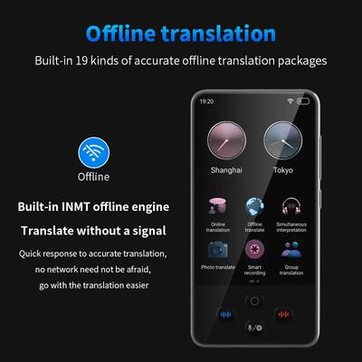 S85 pro Language Translator Device 4 inch 138 Languages Voic