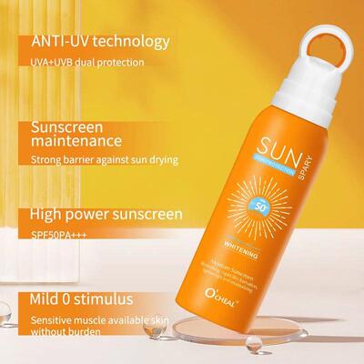 Ocheal 150ml Sunscreen Spray Anti-aging Anti Wrinkle Moist