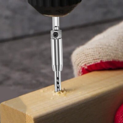 4 PCSDoor Window Hinge Hole Opener Drill Sets HSS Self Cente