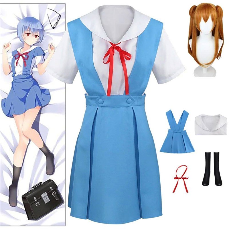 Soryu Cosplay Costume Rei Ayanami Cosplay Costume Asuka