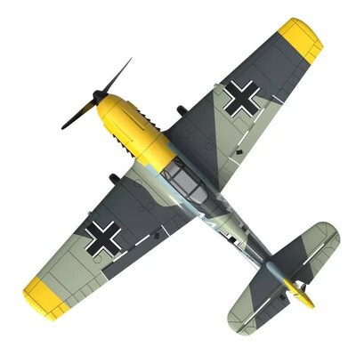 VolantexRC Remote Control Airplane BF109 2.4GHz 4CH 400mm Wi
