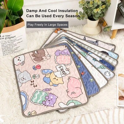 Washable Pet Dog Pee Pad Blanket Waterproof Reusable Absorbe