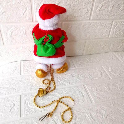 Electric Climbing Santa Toy, Animated Christmas Decor & Gift