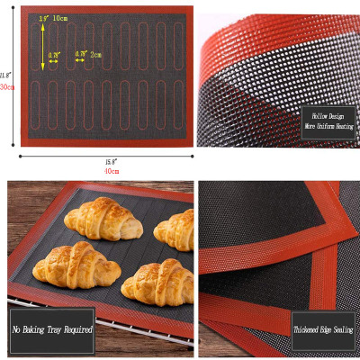 Perforated Silicone Baking Mat Non-Stick Oven Sheet Liner Ba