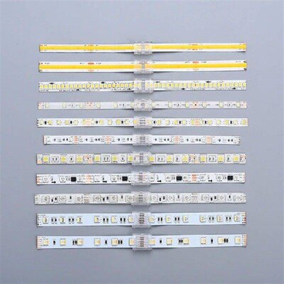 COB LED Strip Connector Fast Connectors For 2 4 Pin 8/10MM