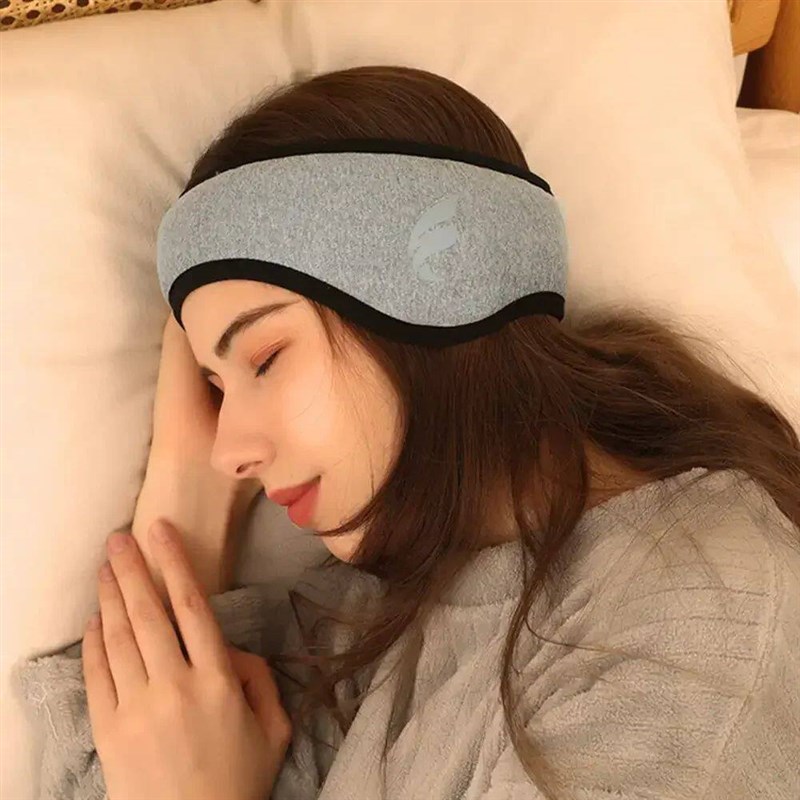 Sleep Mask Blackout With Ear Muffs For Relaxing Sleep Earmuf
