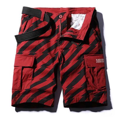 Tooling Shorts Mens Summer New Arrival Striped Phuket Style