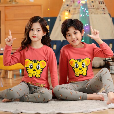 New Winter Sleepwear For Baby Kids Full Sleeve Pijamas Infan