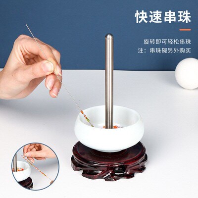 DIY Beading Needle Tool Set with Open Hook for Handmade Bead