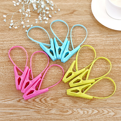 Plastic Clothespin with Ring A2527 for Hanging and Drying So