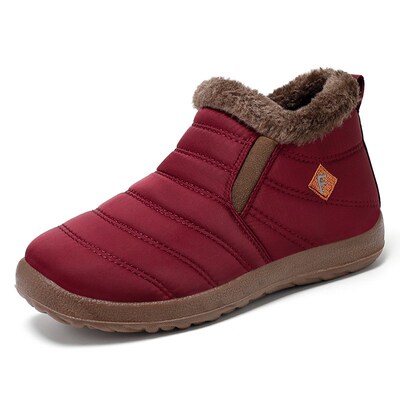 Mens Winter 2025 Cotton Shoes Boots with Extra Thick Padding