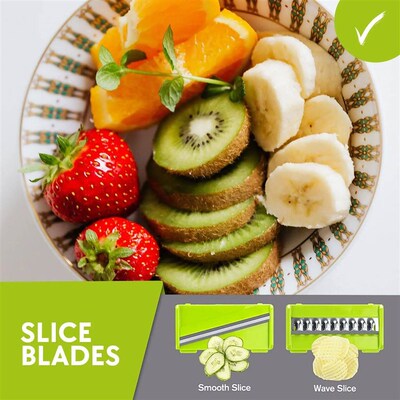 16 IN1 Mandoline Slicer Veggie Food Chopper Vegetable Cutter