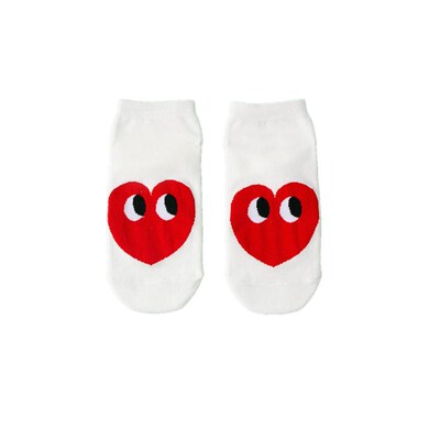 Woman socks white  cartoon Womens cotton cute Japanese styl