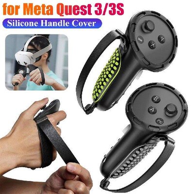 Silicone Controller Grips with Adjustable Knuckle Straps