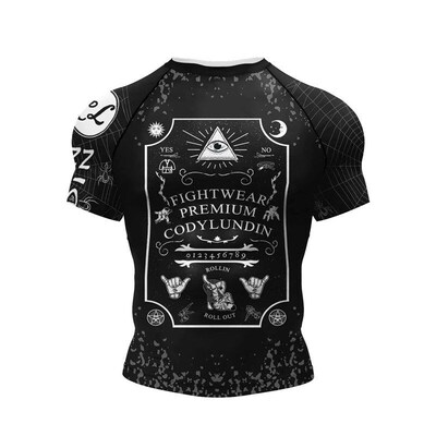 Cody Lundin Short Sleeve Pink Mens Jiu Jitsu BJJ No Gi Rash