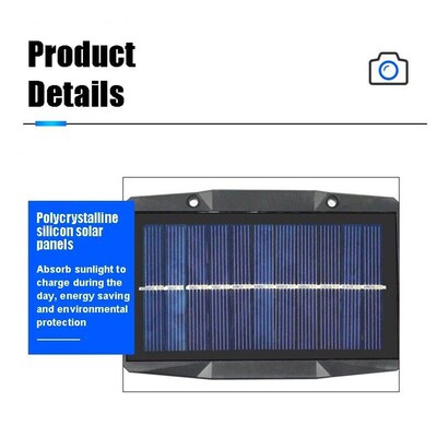 1/2/4/6 Pcs Solar Outdoor Wall Light Garden Decoration Light