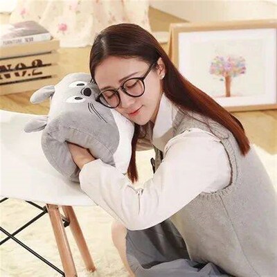 Cartoon cute hand pillow hand warmer weak hero class 1 arm p