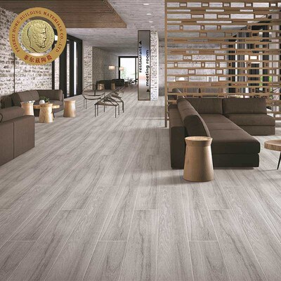 imitatoon Wood Grain Floor Tile Living Room Wood Grain Strip