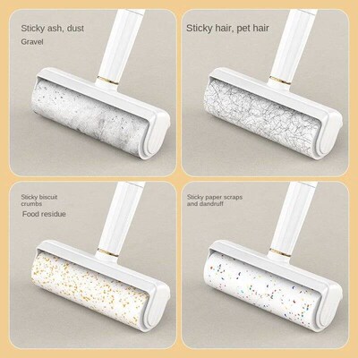 2024 New Light Luxury Hair Sticking Device Household Roller