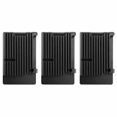 3X for Raspberry Pi 4 Model B Aluminum Case, Passive Cooling