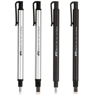 Eraser Mehanial Highlighting Round Square Refillable Pen Ske