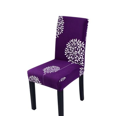 Solid Color Chair Cover Spandex Stretch Elastic Chair Covers