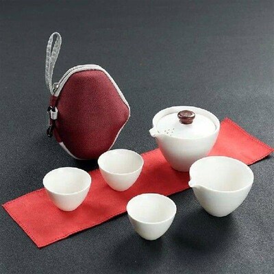 Portable Outdoor Travel Coffee Tea set Teaware With Storage