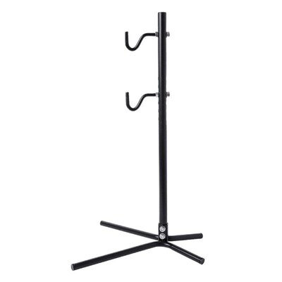 Tree Shape Bicycle Rack Metal Adjustable Hook Freestanding M