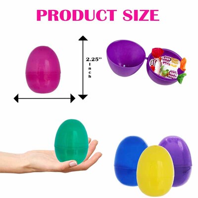 500pcs Easter eggs Fillable Easter decorations Hunting eggs