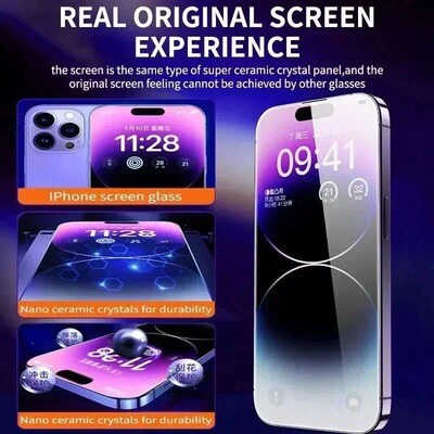 5Pcs Oleophobic Coating Dust Free Easy Installation Screen P
