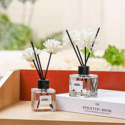Flameless Reed Diffuser for the Bedroom, Smoke-free Indoor A