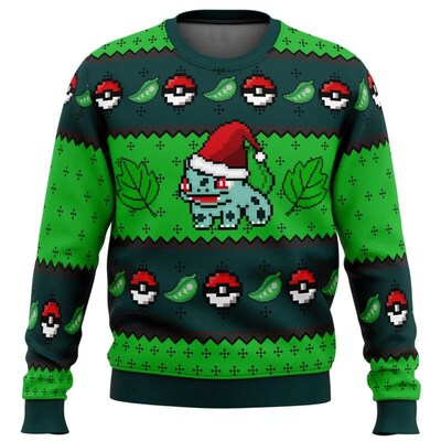 Pokemon Ugly Christmas Sweaters Christmas Sweater Gift Santa