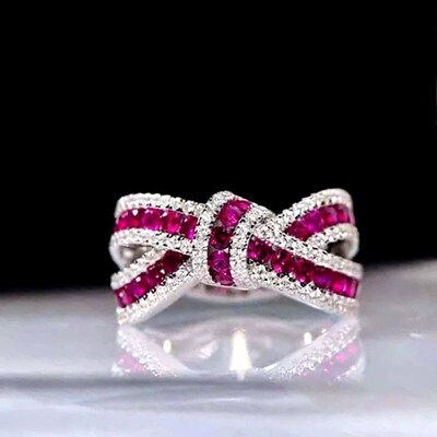 Huitan Gorgeous Finger Ring for Women Fashion Female Fashion