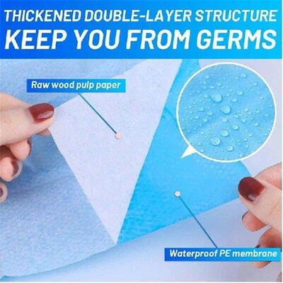 Toilet Seat Covers Disposable for Wrapped Travel Toddlers