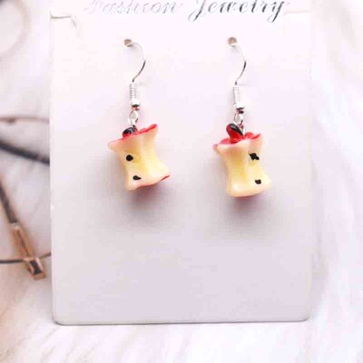 10pcs 3D Red Color Love s And Pits Resin Charms For DIY Deco